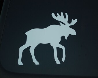 Moose decal | Etsy