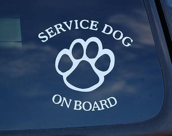 Working dog decal | Etsy
