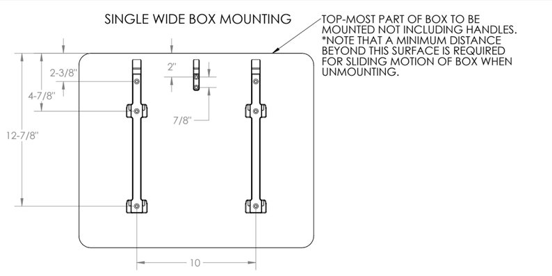 Milwaukee Packout Locking Wall Mount by Unbeaten Path Designs - Etsy