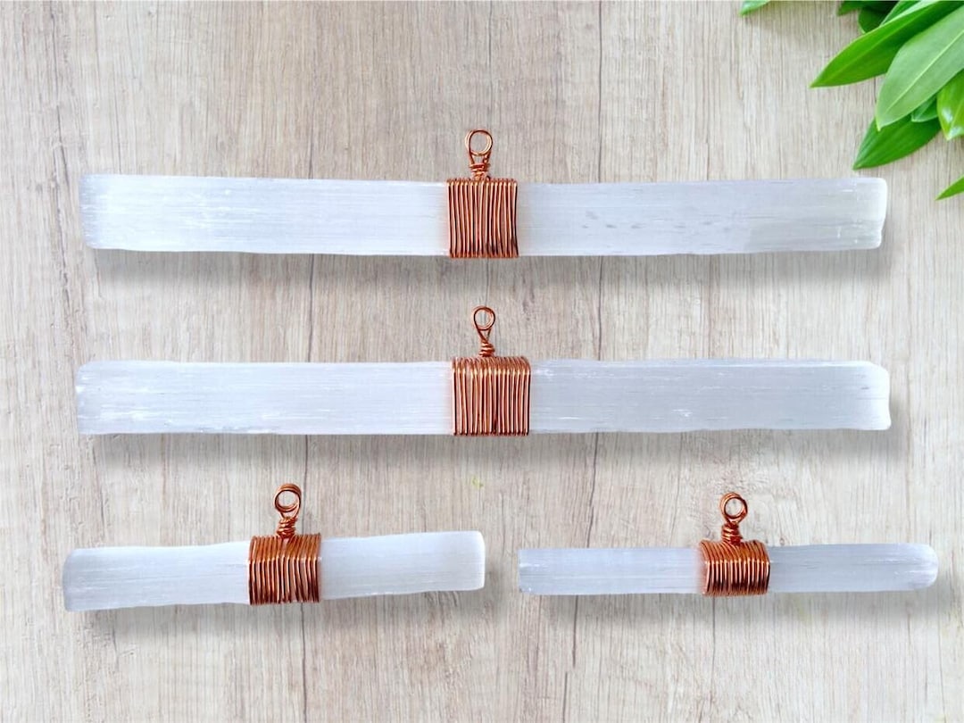 Selenite Wall Hanging for Protection and High Vibration - Etsy