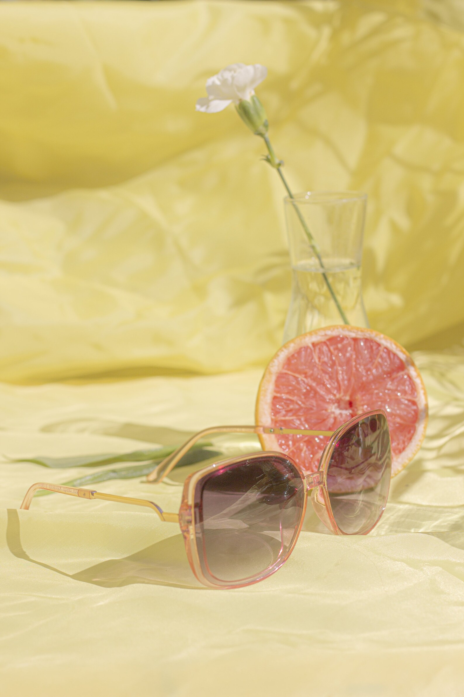 Beige Rounded Square Sunglasses - Etsy