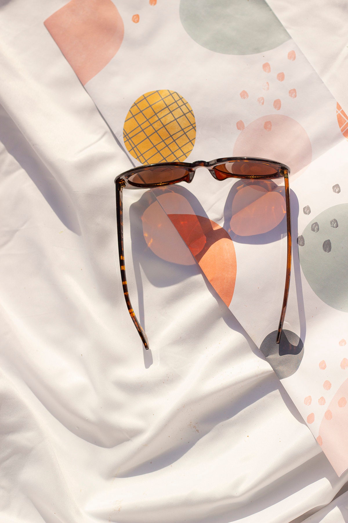 Tortoise Shell Rounded Oval Retro Style Sunglasses - Etsy