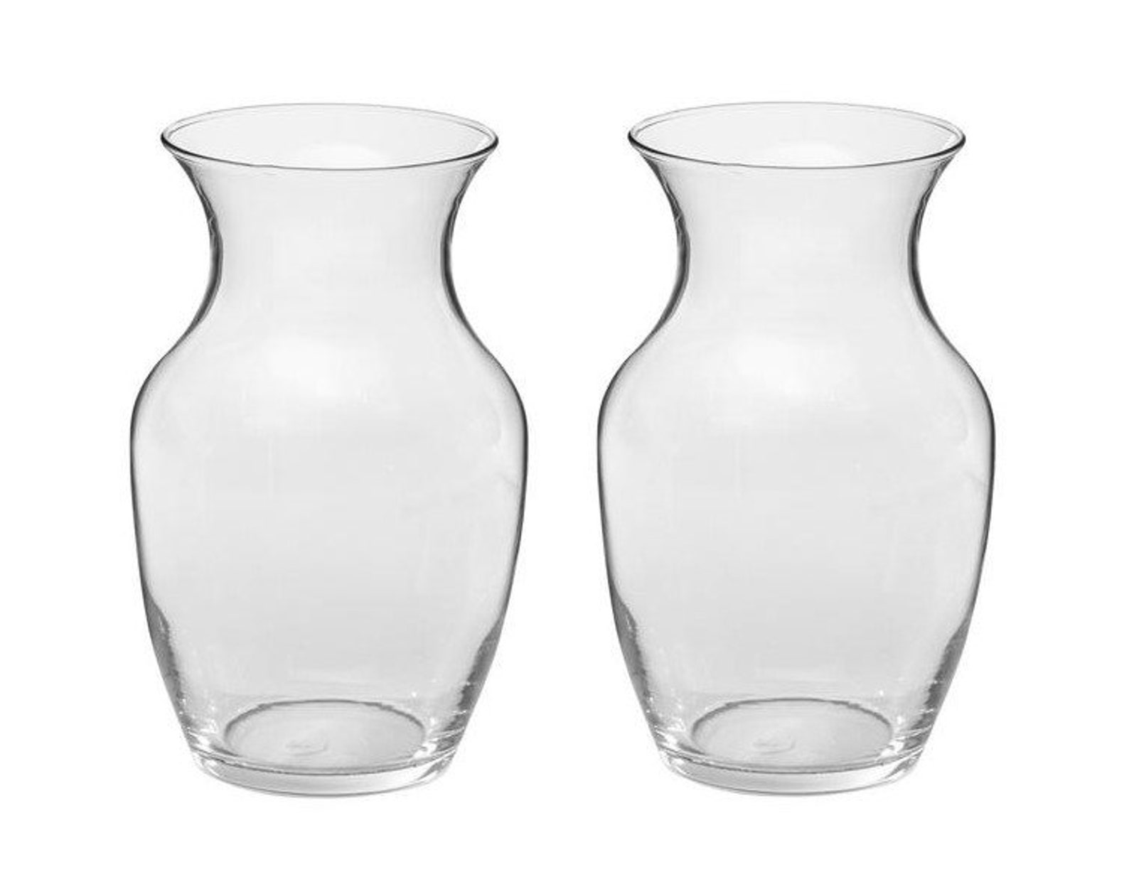 8 Inches Glass Rose Vase Available in 5 Colors sell by Set | Etsy