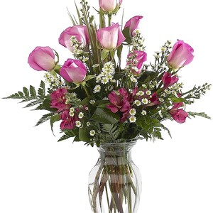 8 Inches Glass Rose Vase Available in 5 Colors sell by Set - Etsy