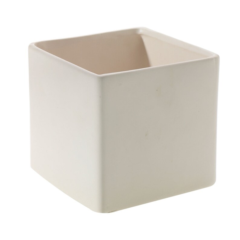 Ceramic Urban Square Vase Cube Vase 3.25 OR - Etsy