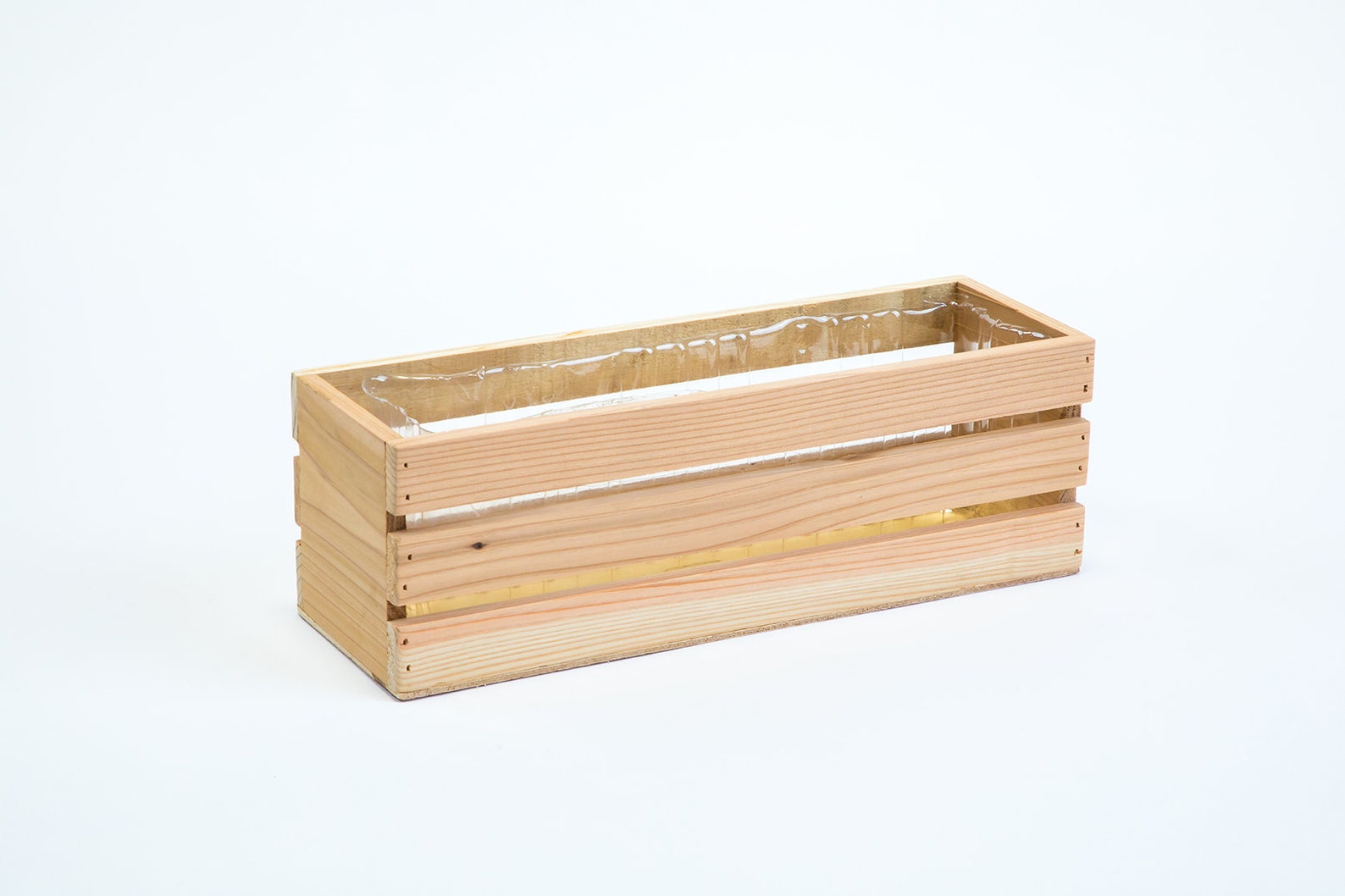 12 X 4 Wood Planter Box W/ Plastic Liner Wine - Etsy