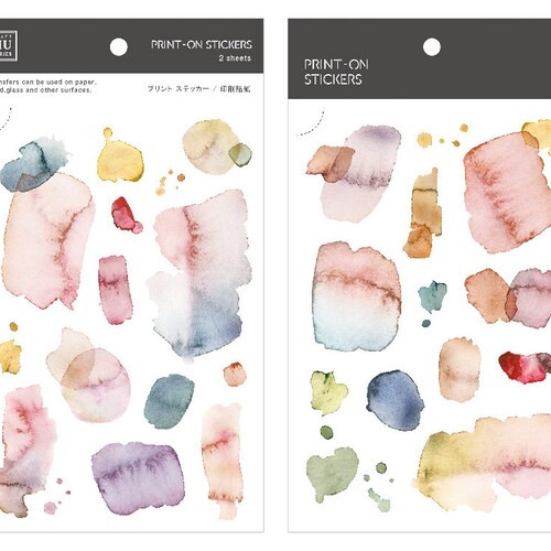 MU Print-on Stickers 180 Calm - Etsy
