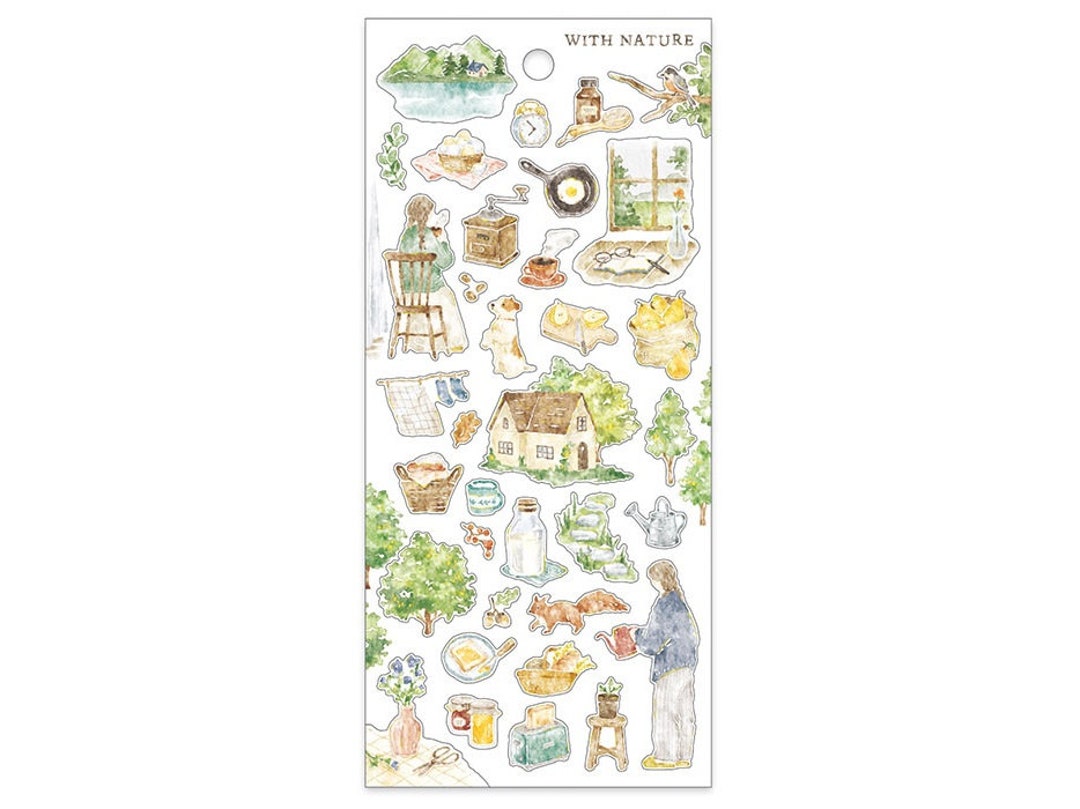 Mindwave Stickers With Nature 81957 - Morning Preparations - Etsy
