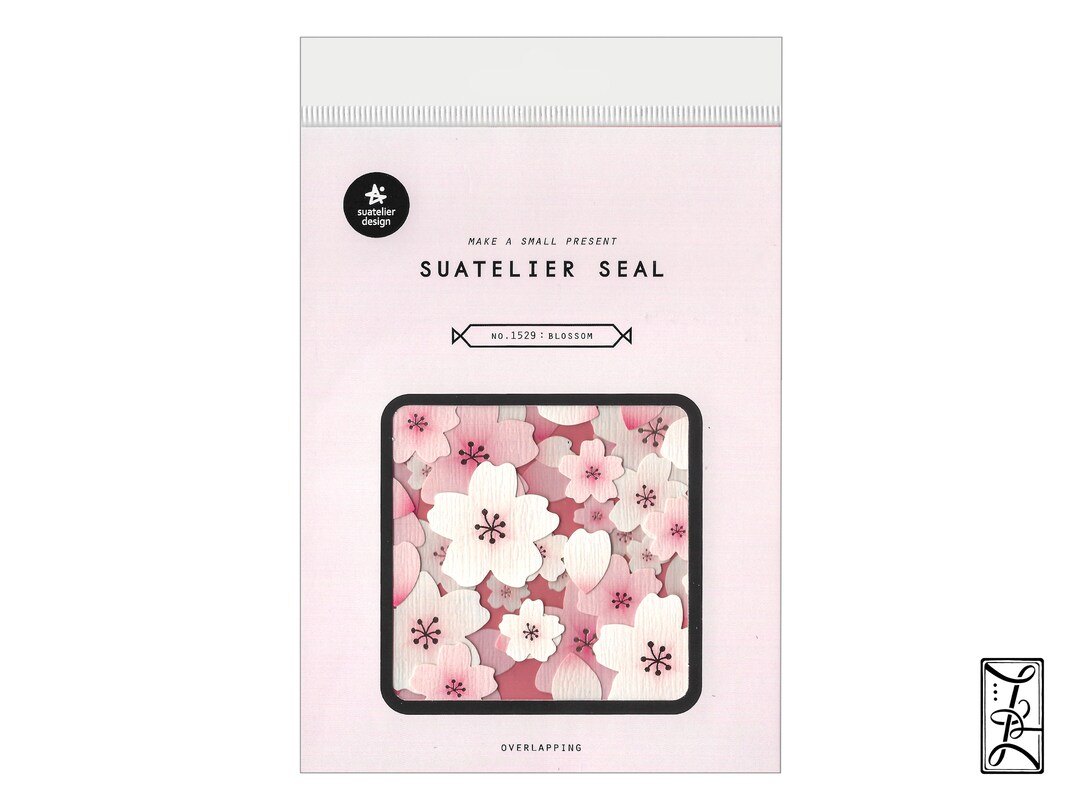 Suatelier Overlapping Stickers Cherry Blossom - Etsy UK
