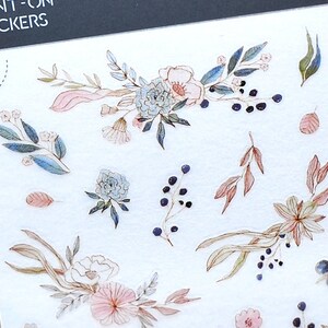 MU Print-on Stickers Be Always Blooming - Etsy