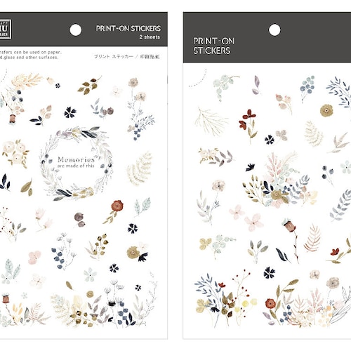 MU Print-on Stickers 180 Calm - Etsy