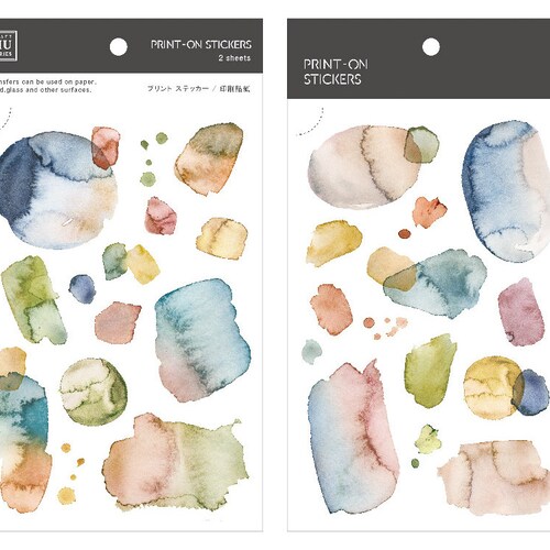 MU Print-on Stickers 180 Calm - Etsy