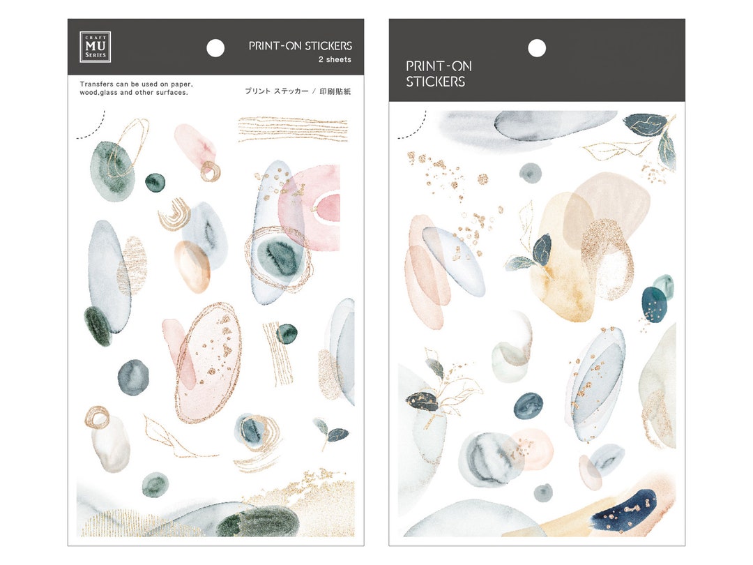 MU Print-on Stickers 180 Calm - Etsy