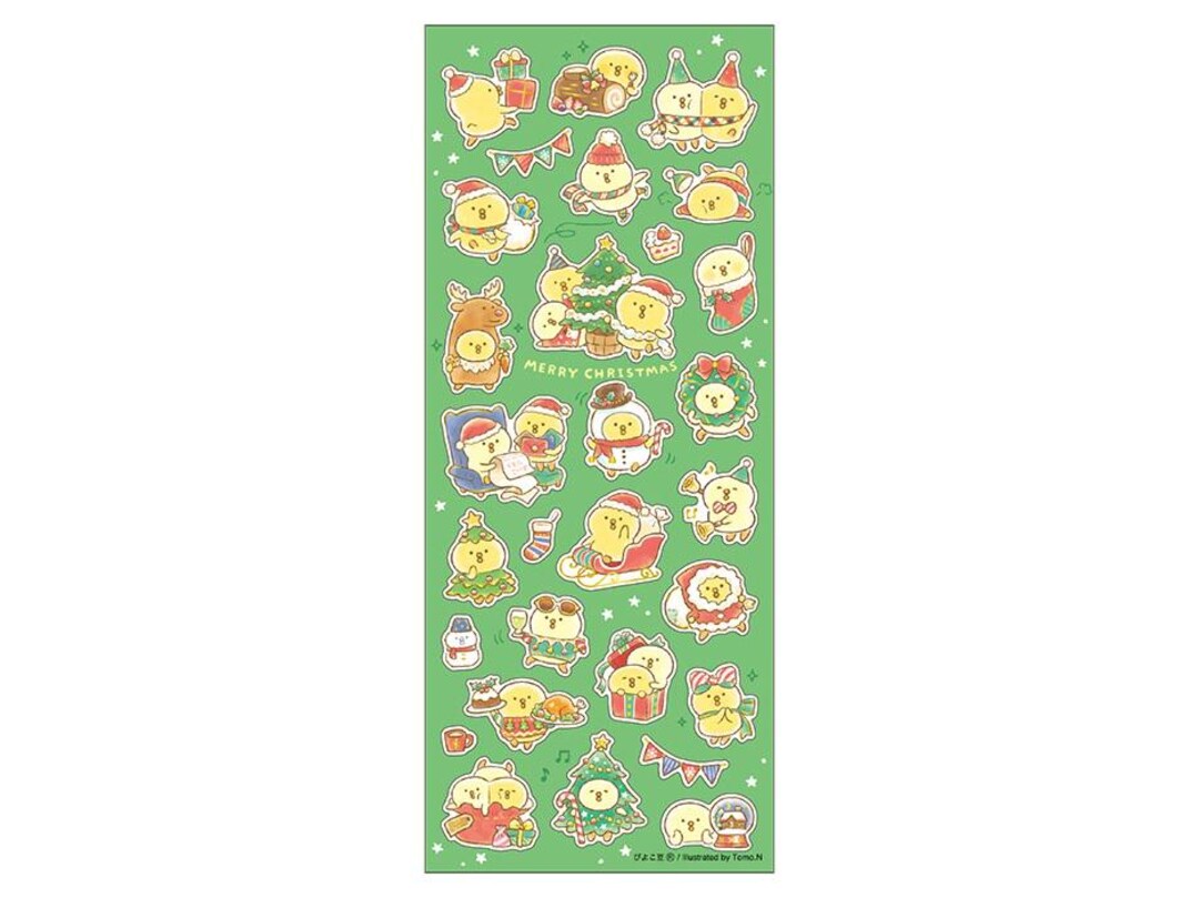 Mindwave Winter Stickers 81984 - Piyoko Beans - Etsy