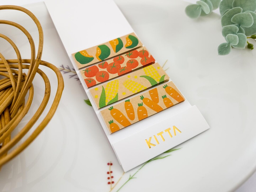 KITTA Vegetable Craft Tape – Playful Food Design - Etsy