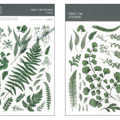 MU Print-on Stickers 180 Calm - Etsy