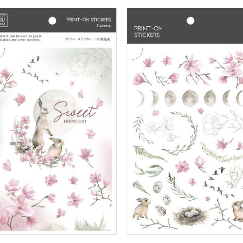 MU Print-on Stickers 180 Calm | Etsy