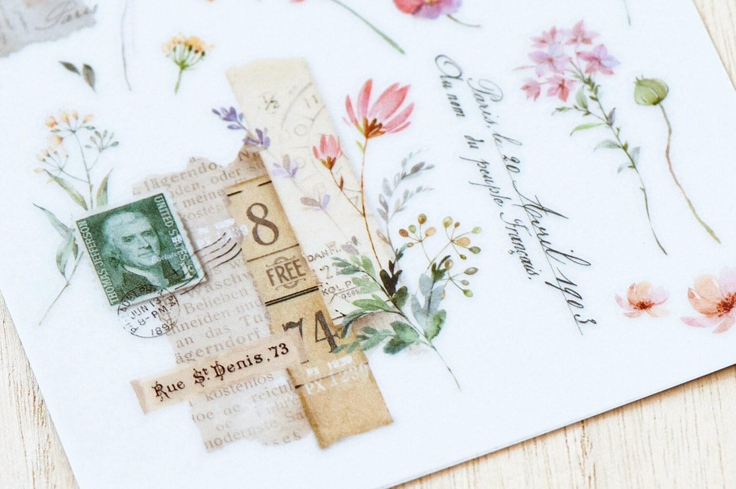 MU Print-on Transfer Stickers 235 - Collage - Etsy