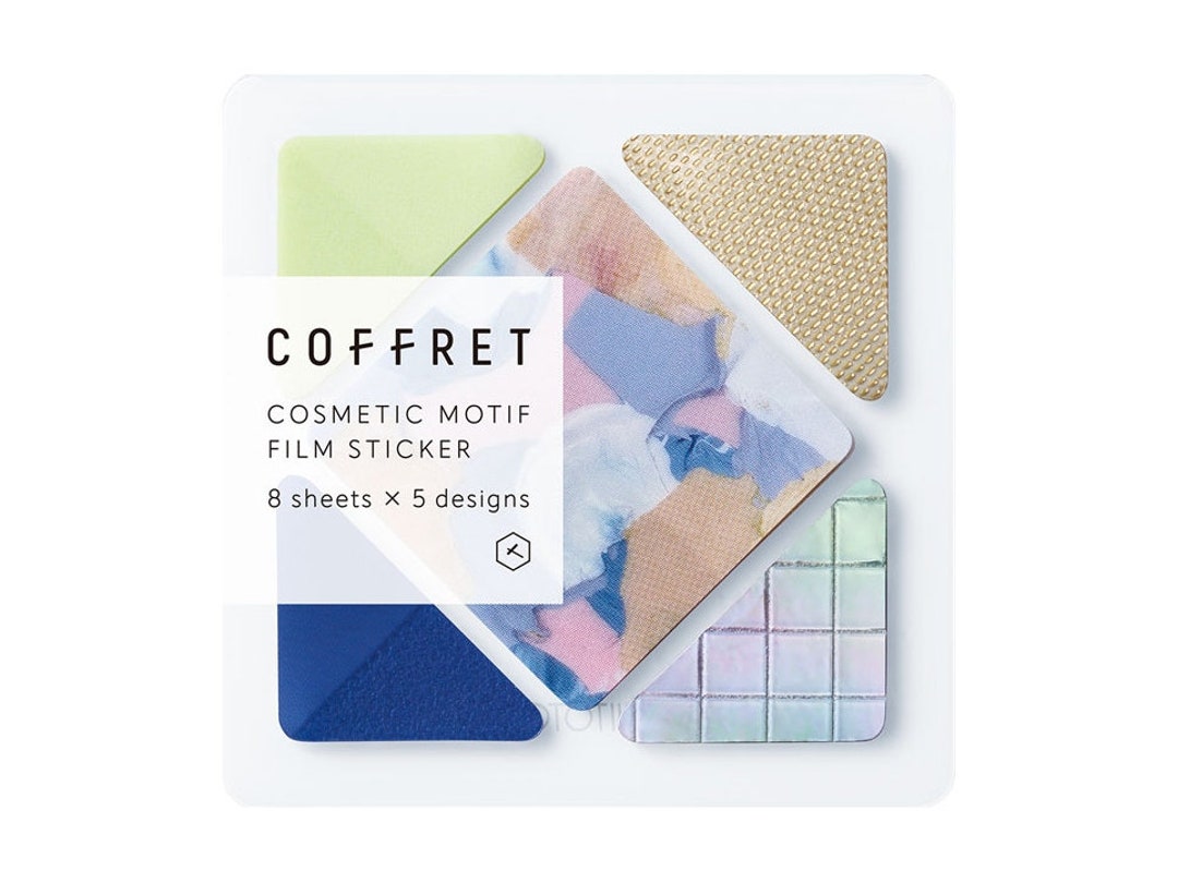 COFFRET Clear Stickers Square - Chiffon Yellow - Etsy