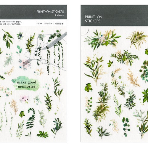 MU Print-on Stickers 180 Calm - Etsy