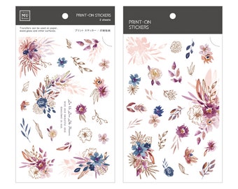 MU Print-on Stickers 180 Calm | Etsy