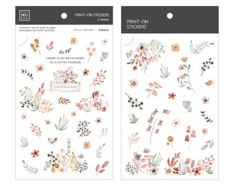 MU Print-on Stickers 180 Calm | Etsy