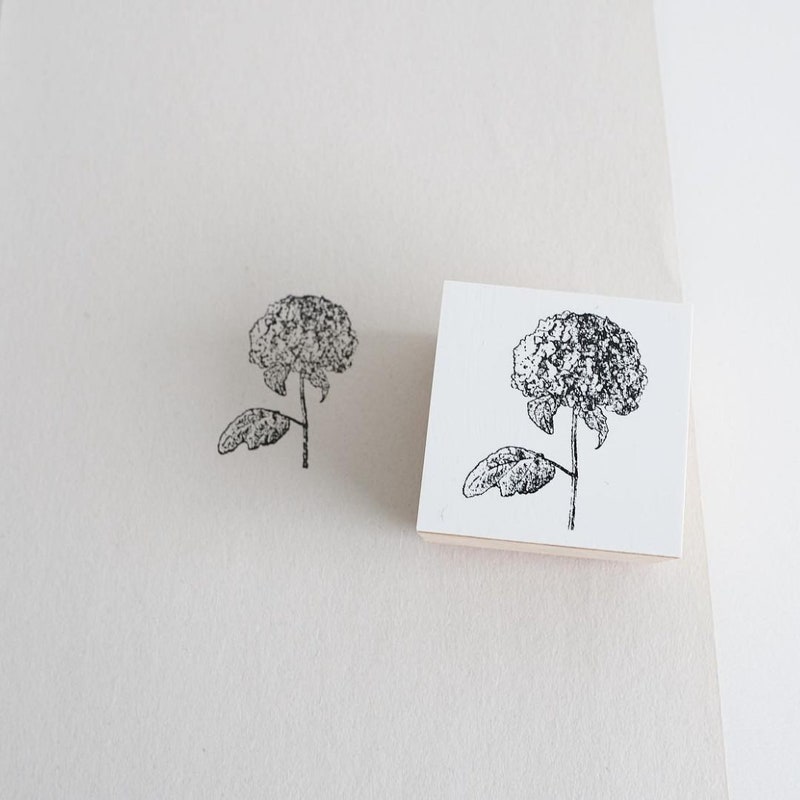 Hydrangea Stamp - Etsy