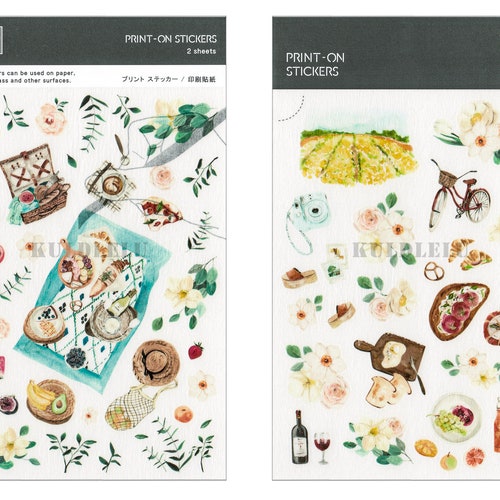 MU Print-on Stickers 180 Calm | Etsy