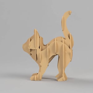 Cat Dxf Vector for Lasercut CNC, Instant Download - DXF Slicer - Etsy