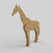 Giraffe Vector Model for Laser Cut CNC, Three Layers, Instant Download ...