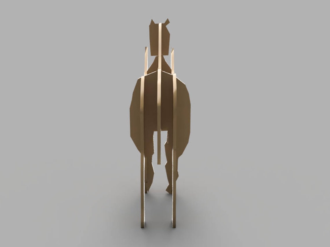 Horse Dxf Vector for Lasercut CNC, Instant Download - DXF Slicer - Etsy