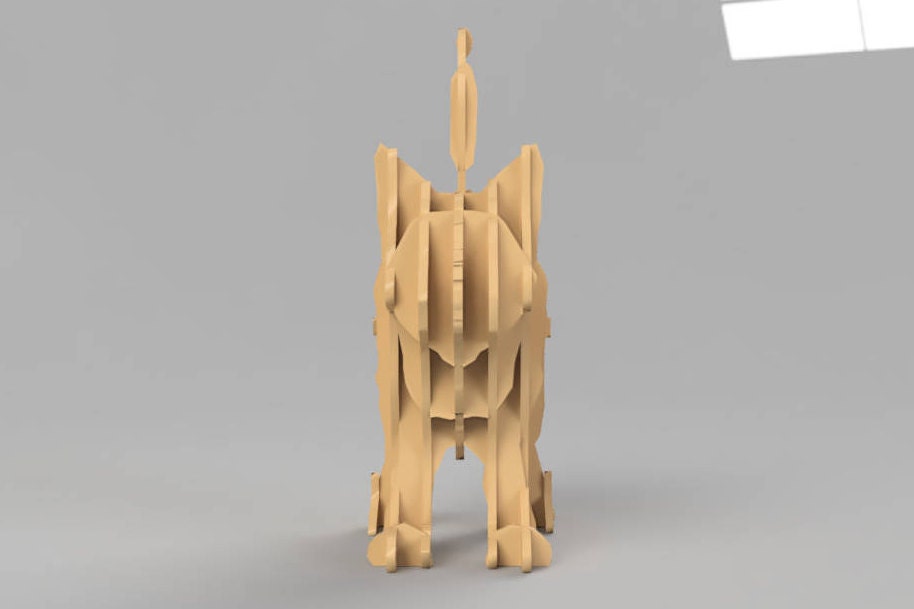 Cat Dxf Vector for Lasercut CNC, Instant Download - DXF Slicer - Etsy