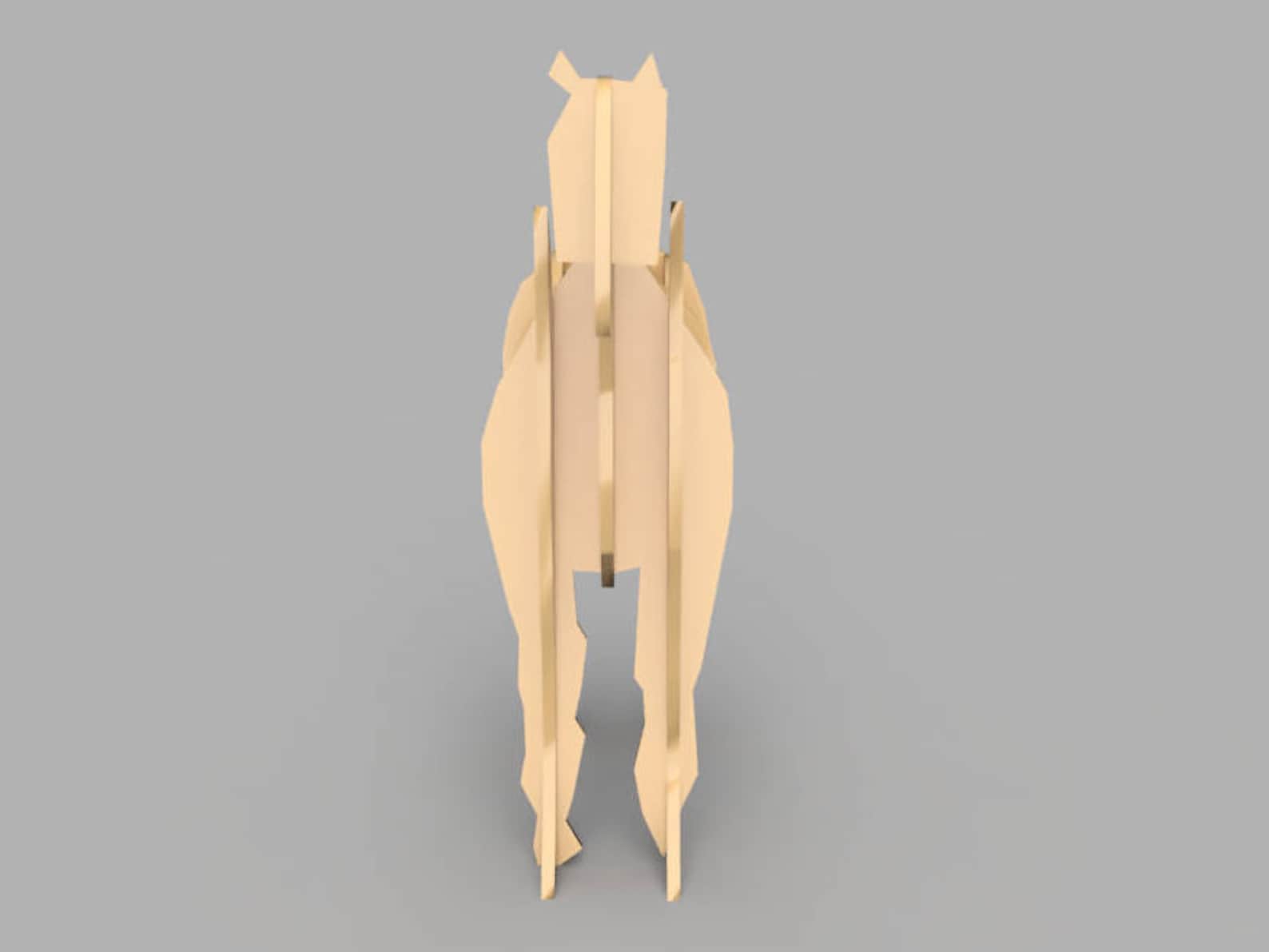 Horse Dxf Vector for Lasercut CNC, Instant Download - DXF Slicer - Etsy