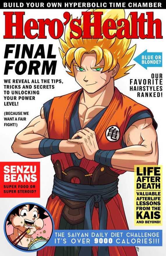 Hero's Health Anime Covers Poster Print | Etsy
