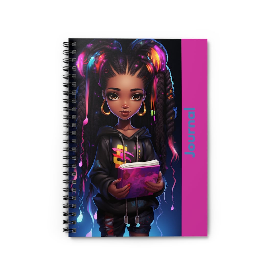 African American Inspired Journals, Black Art Journal Beautiful Black ...