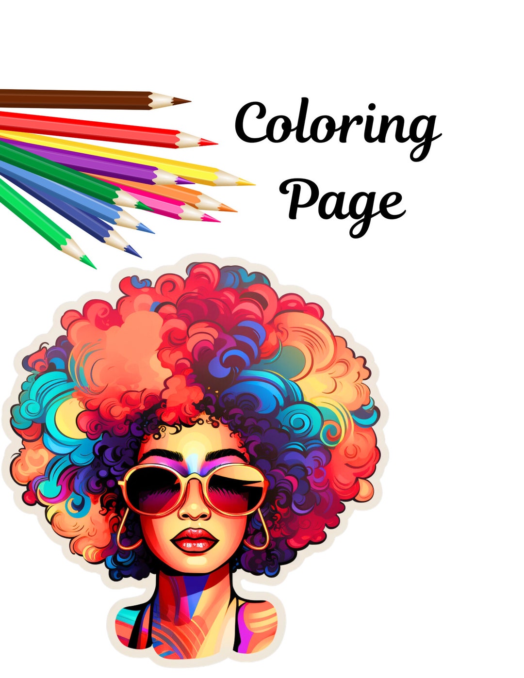 Power Fro Coloring Page - Etsy