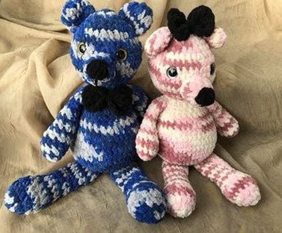 Cuddly Emma Bear Crochet Pattern Crochet Bear Amigurumi | Etsy