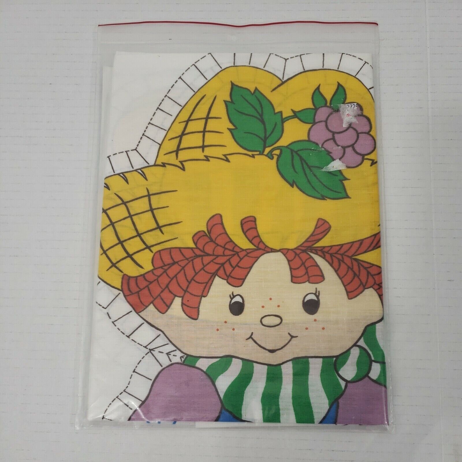 Vintage Cut and Sew Huckleberry Pie PILLOW strawberry Shortcake Pattern ...