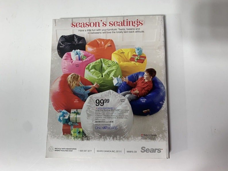 2012 Sears Christmas Wish Book 60th Anniversary Catalogue Canada - Etsy