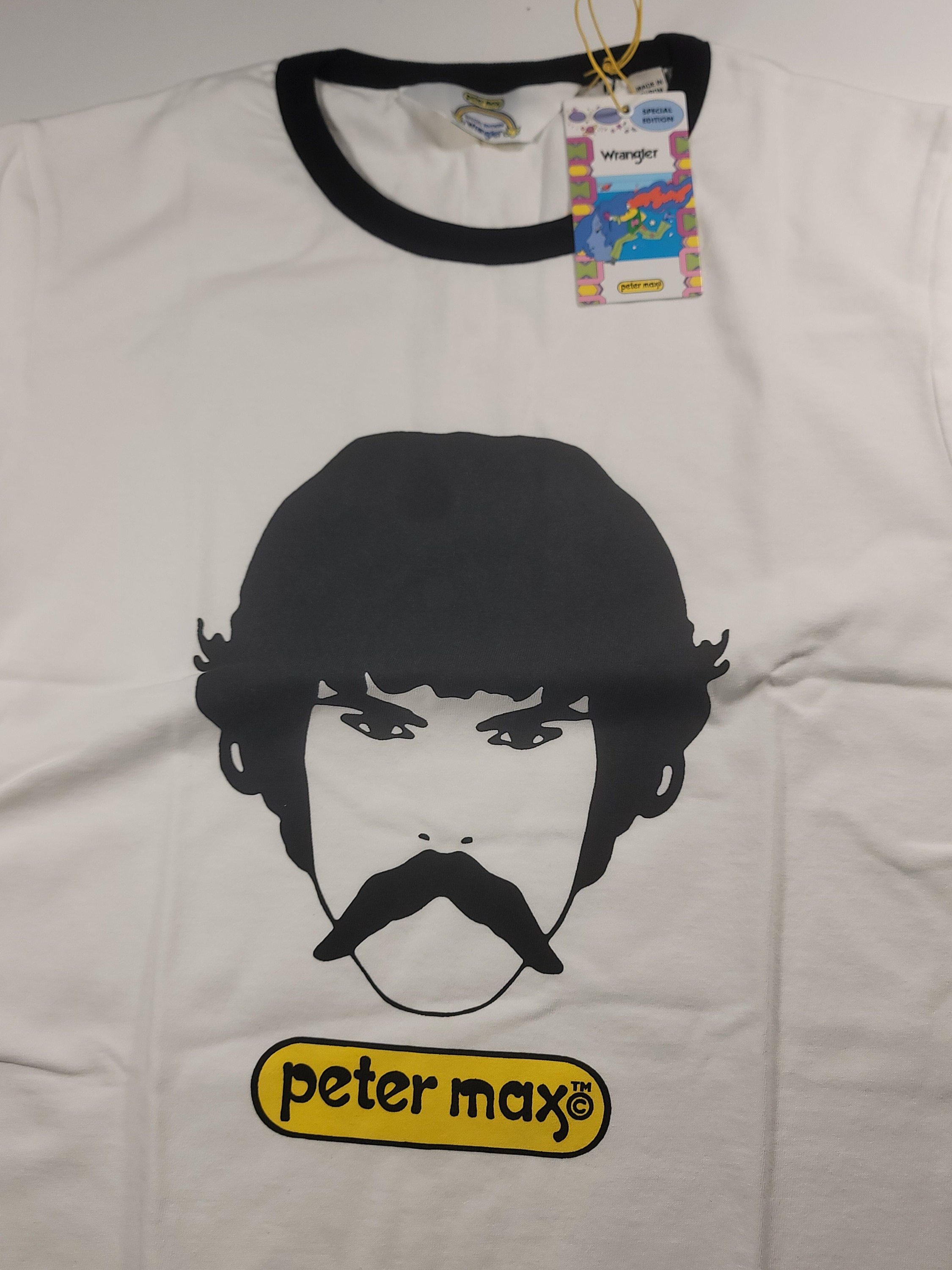 Vintage Style Wrangler Peter Max Special Edition T-shirt Woodstock ...