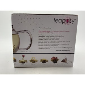 Teaposy Celebrate Glass 24oz Teapot Gift Set teapot Only - Etsy