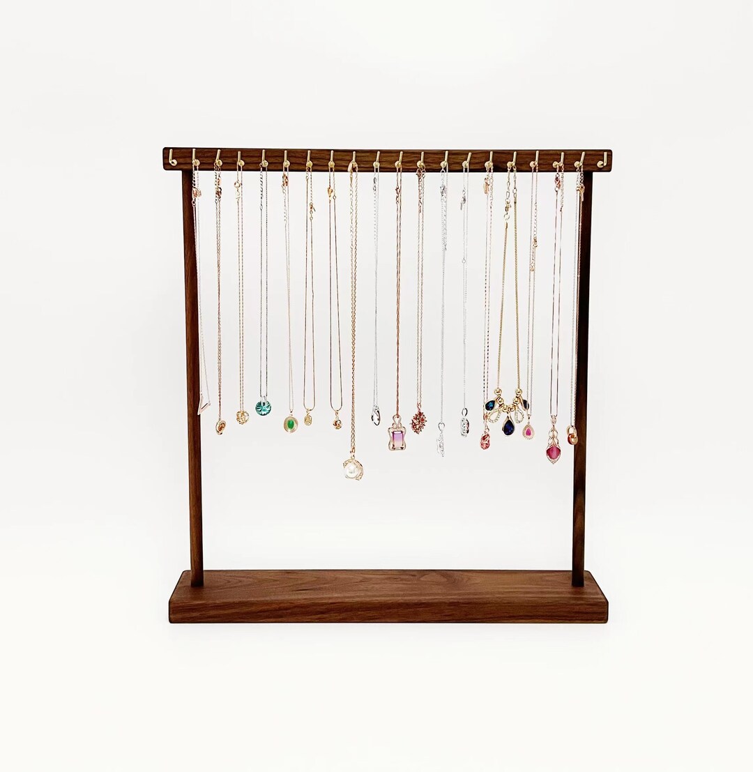Practical and Beautiful Necklace Pendant Stand Jewelry Organizer ...