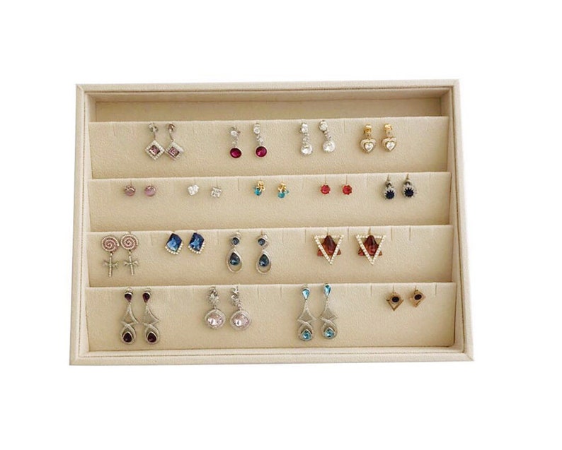 Medium Size Earring Organizer Show Tray Stackable Ideal for - Etsy
