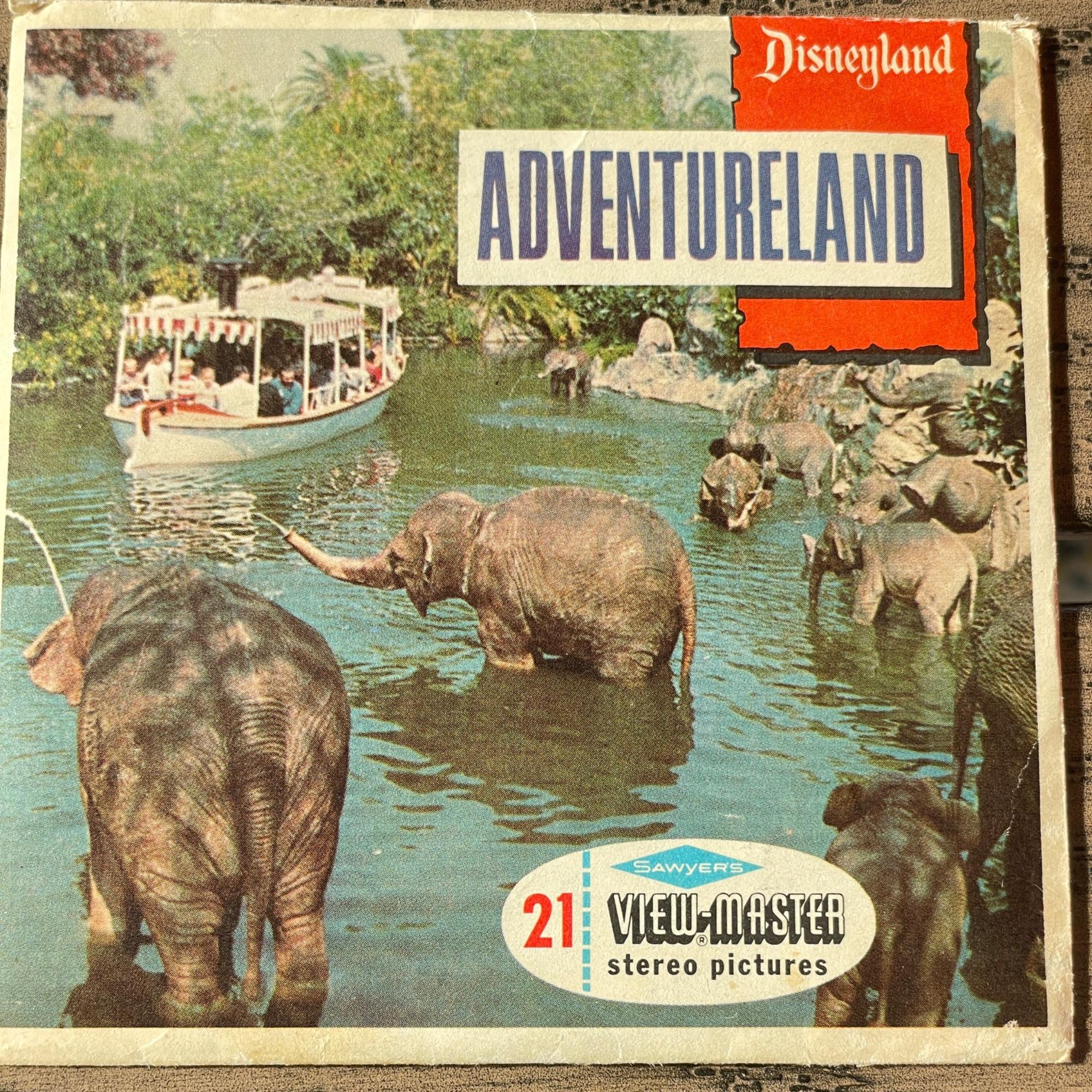Disneyland Adventureland View-master Reels Set A177 Sawyers 3 Reels - Etsy
