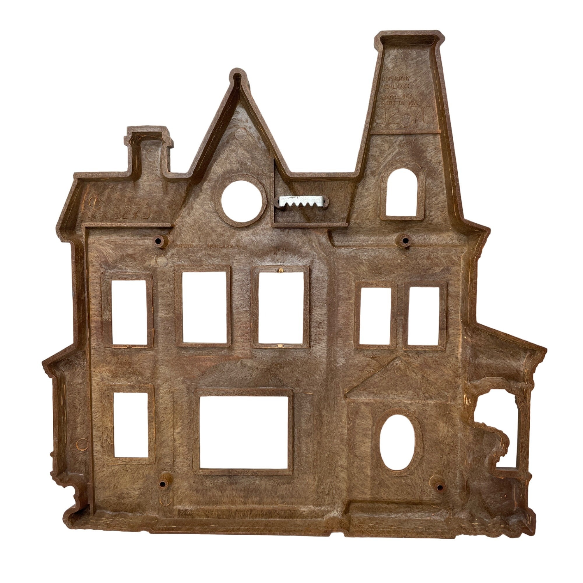 Syroco Gothic Victorian House Photo Frame Wall Decor 80s Haunted ...