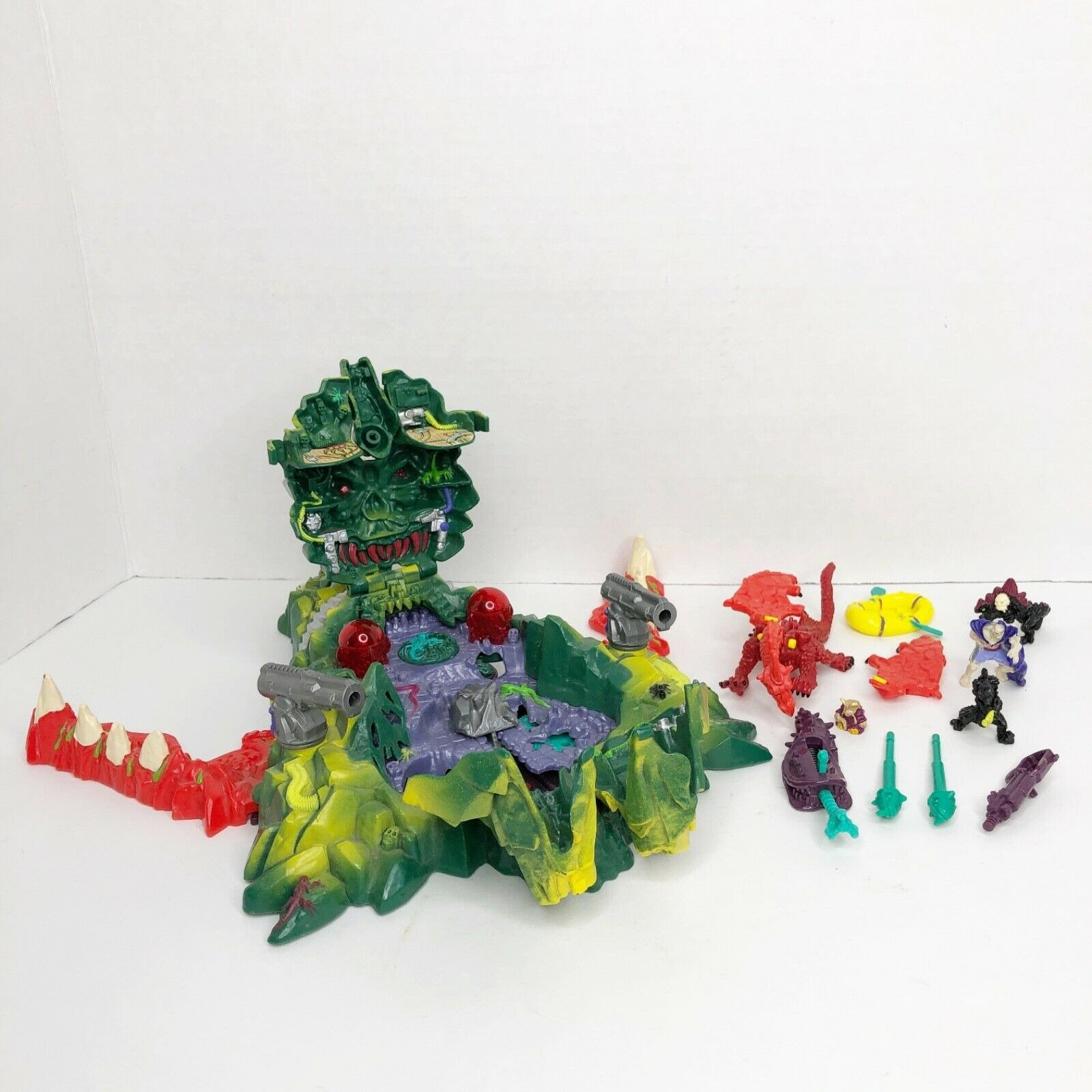 Mighty Max Storms Dragon Island Doom Zone Near Complete Playset Bluebird Toys Etsy Canada