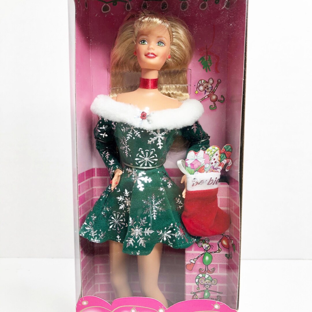 Mattel 1997 Festive Season Barbie Christmas Special Edition 18909 ...