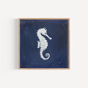 Navy Blue Coastal Art Prints: Beach House Nautical Decor, Set of 3 - Etsy