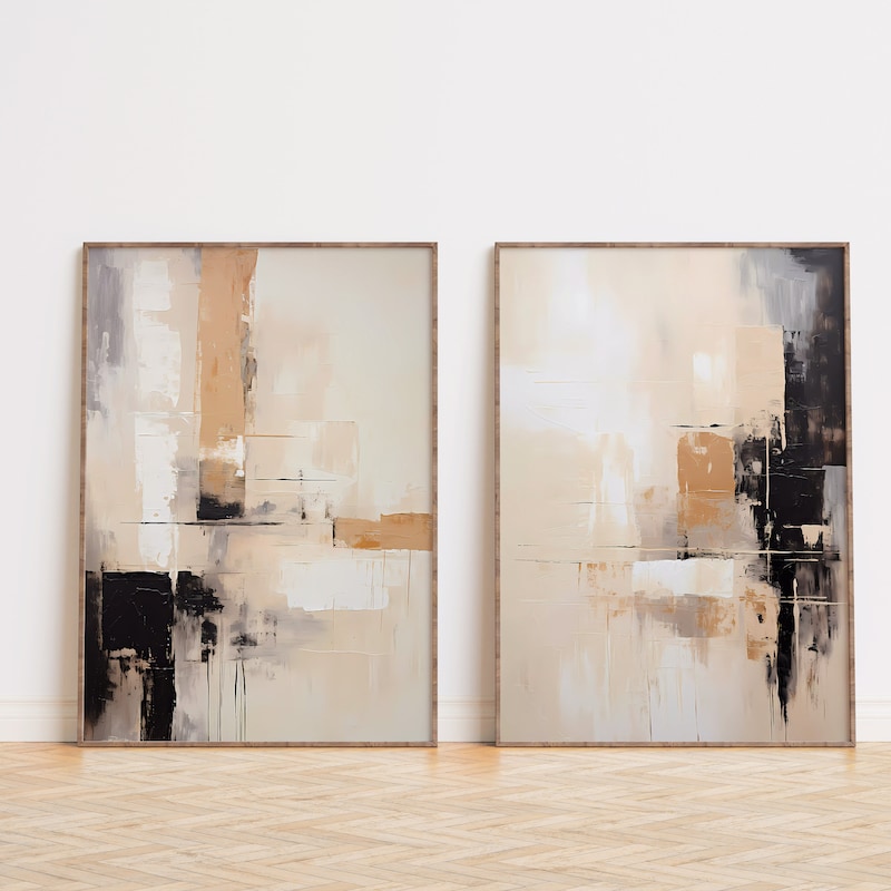 Tan Wall Art - Etsy