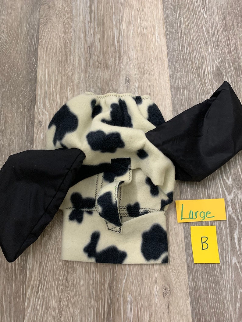 Calf Ear Warmers Calf Ear Protectors Fleece and Windbreaker | Etsy